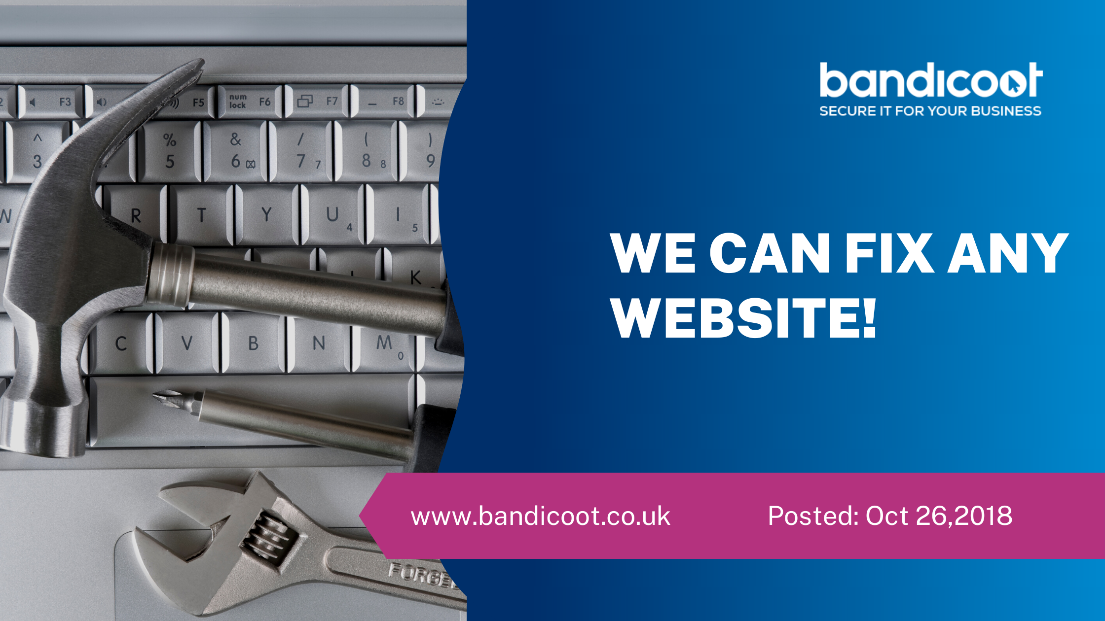 We Can Fix Any Website!
