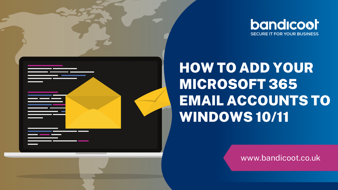Add your Microsoft 365 email accounts to a Windows 10/11 device