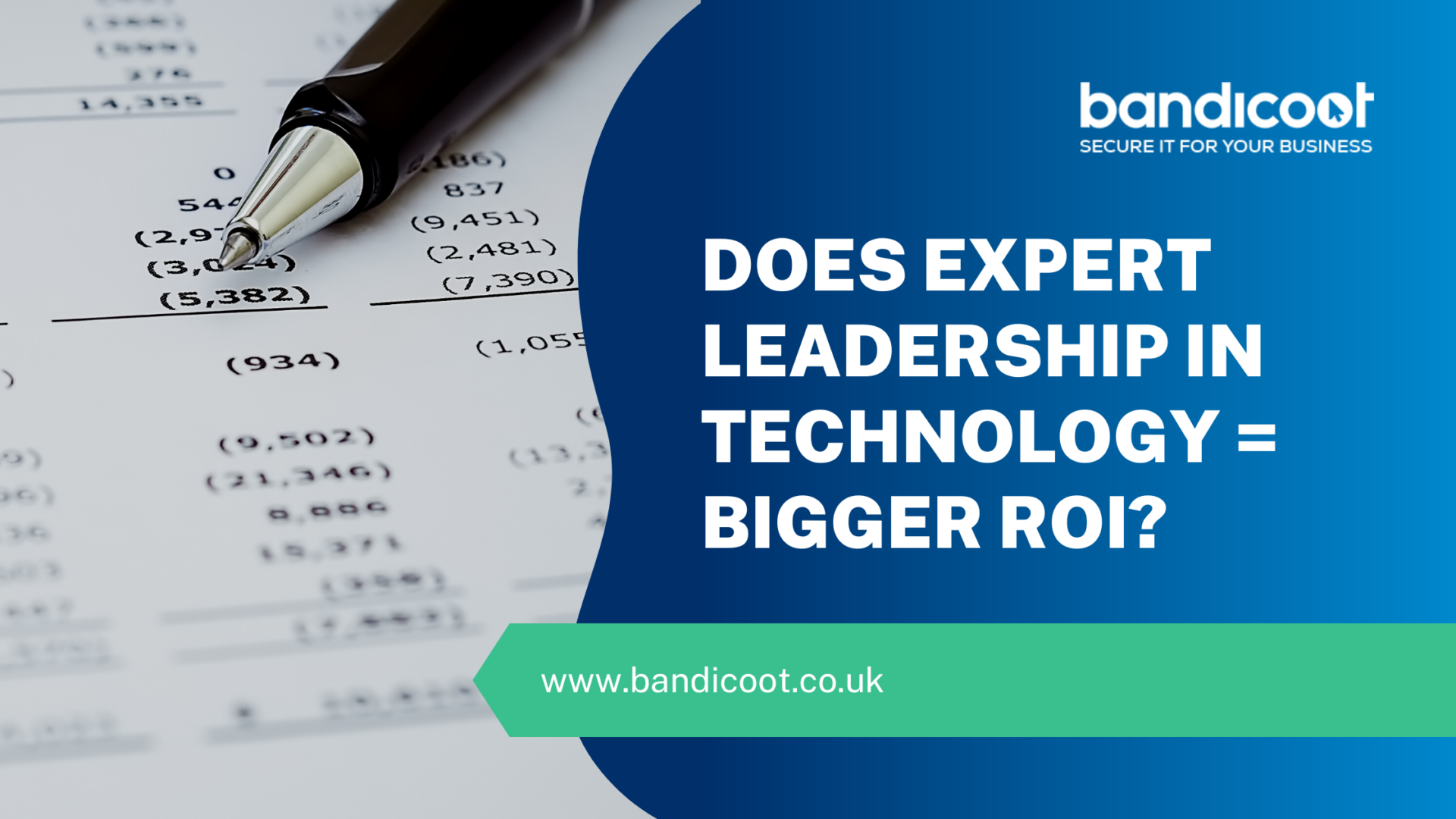 Does expert leadership in technology = bigger ROI?